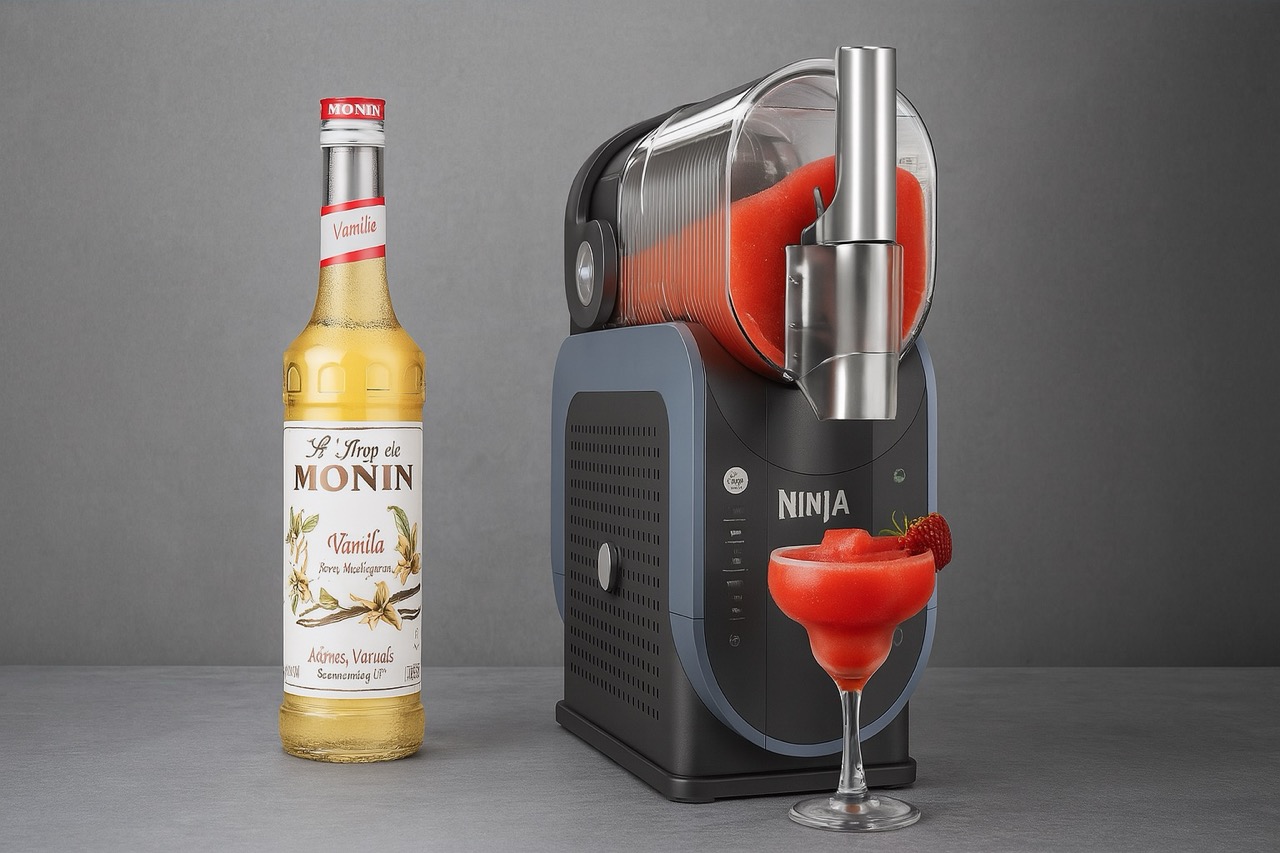 Ninja SLUSHi FS301EU + Sirops Monin | ChezVous.re Réunion | ChezVous.re ...